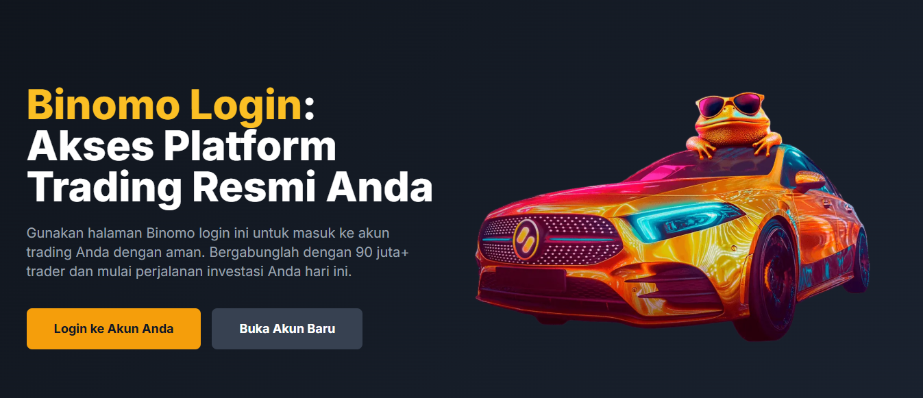 Binomo Login: Masuk ke Situs Resmi Platform Trading Binomo